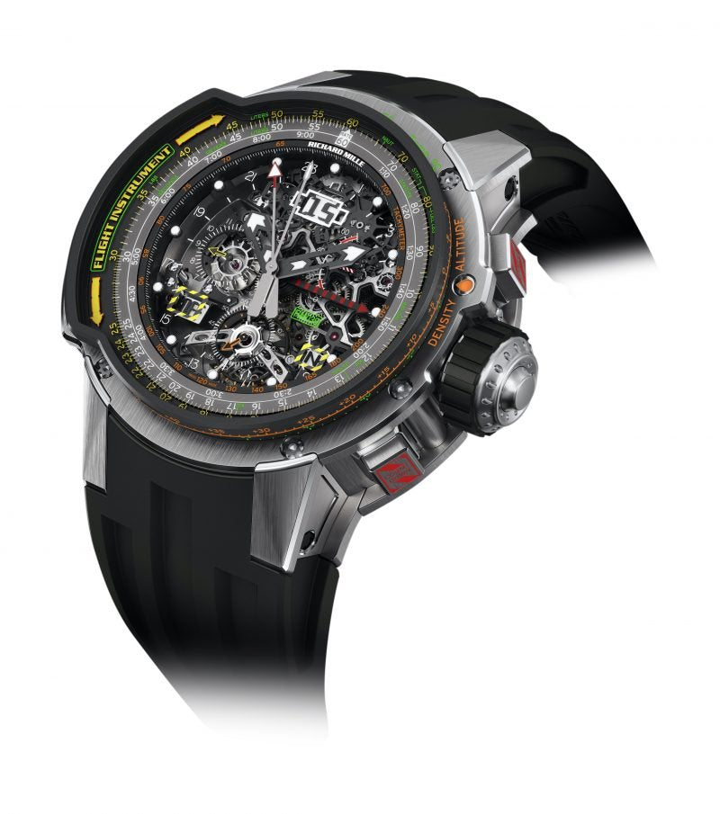 Richard Mille 039 Manual Winding Tourbillon Chronograph Aviation – Dial ...